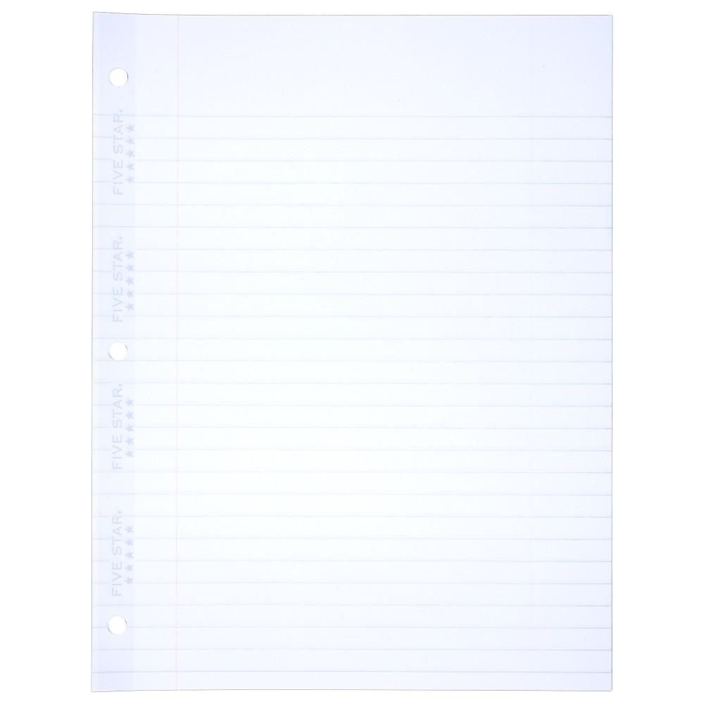 Amazon Five Star Reinforced Filler Paper Wide Ruled Loose leaf Amazon Five Star Reinforced Filler Paper Wide Ruled Loose leaf