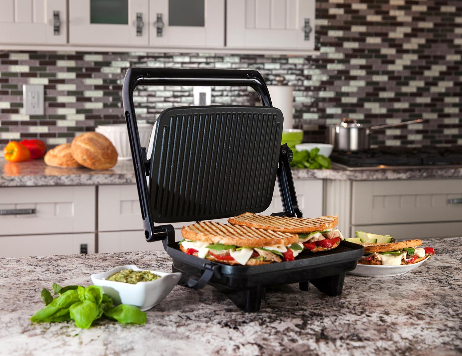 Amazon Hamilton Beach 25460A Panini Press Gourmet Sandwich Maker Amazon Hamilton Beach 25460A Panini Press Gourmet Sandwich Maker