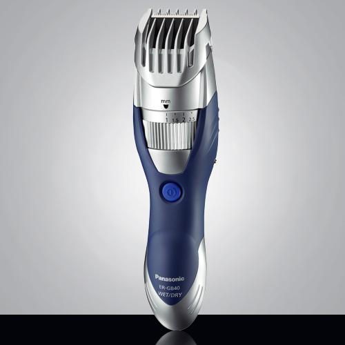 Amazon.com : Panasonic ER-GB40-S Cordless Moustache & Beard Trimmer Wet ...