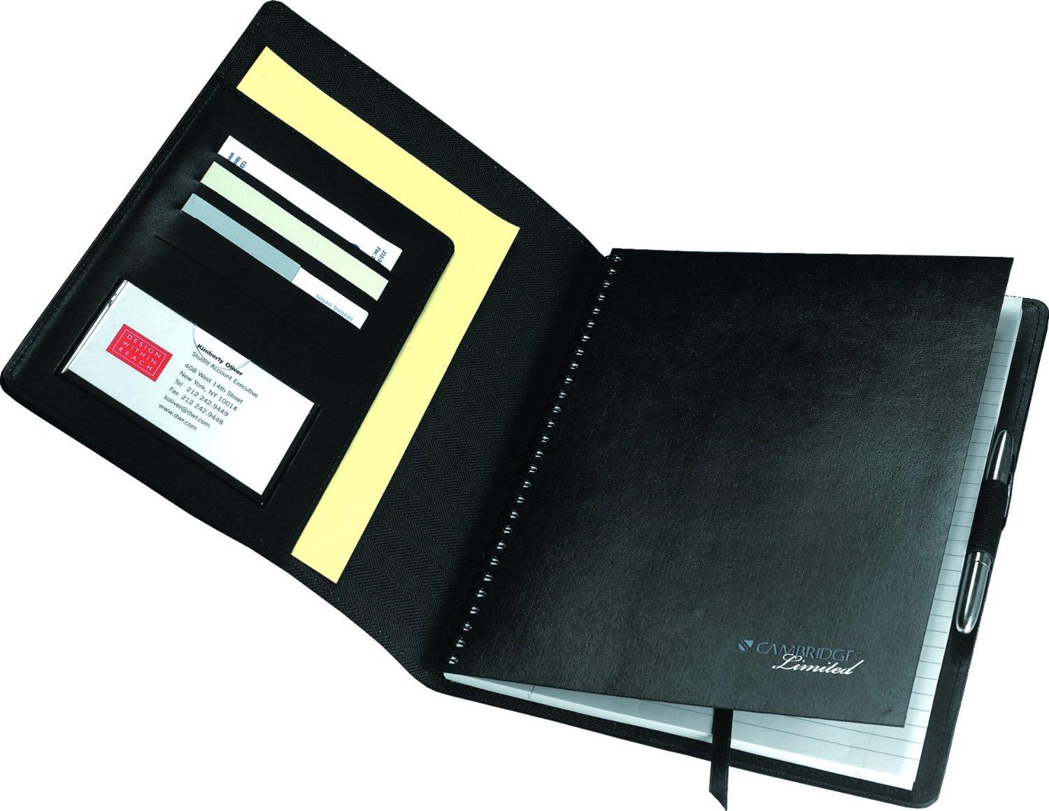 Mead Cambridge Refillable Notebook Refillable Black