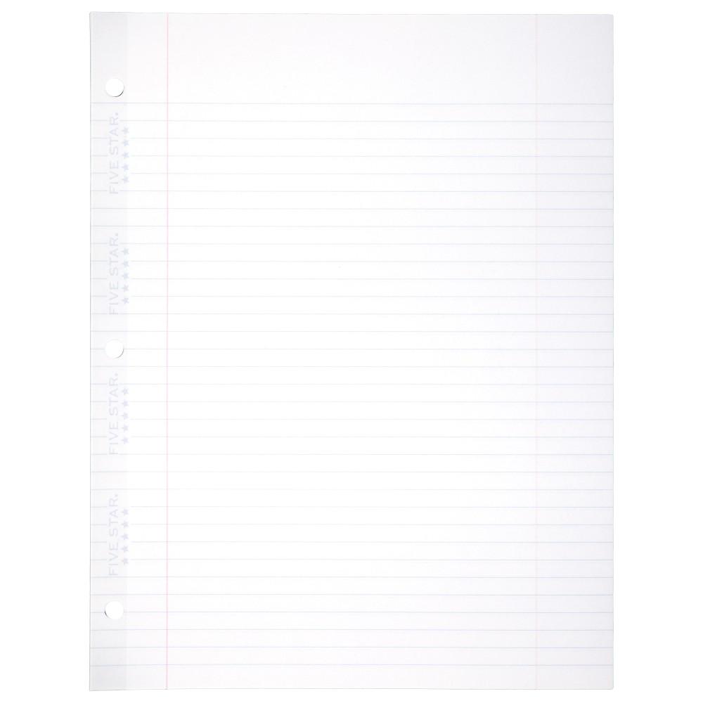 Amazon Five Star Filler Paper College Ruled Reinforced 100 