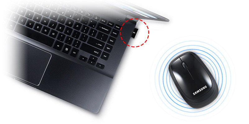 Amazon.com: Samsung Electronics Wireless USB Mouse, Black (AA-SM7PWRB ...