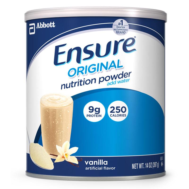 Amazon.com: Ensure Nutrition Powder, Vanilla, 14-Ounce, 2 Count, 14 ...