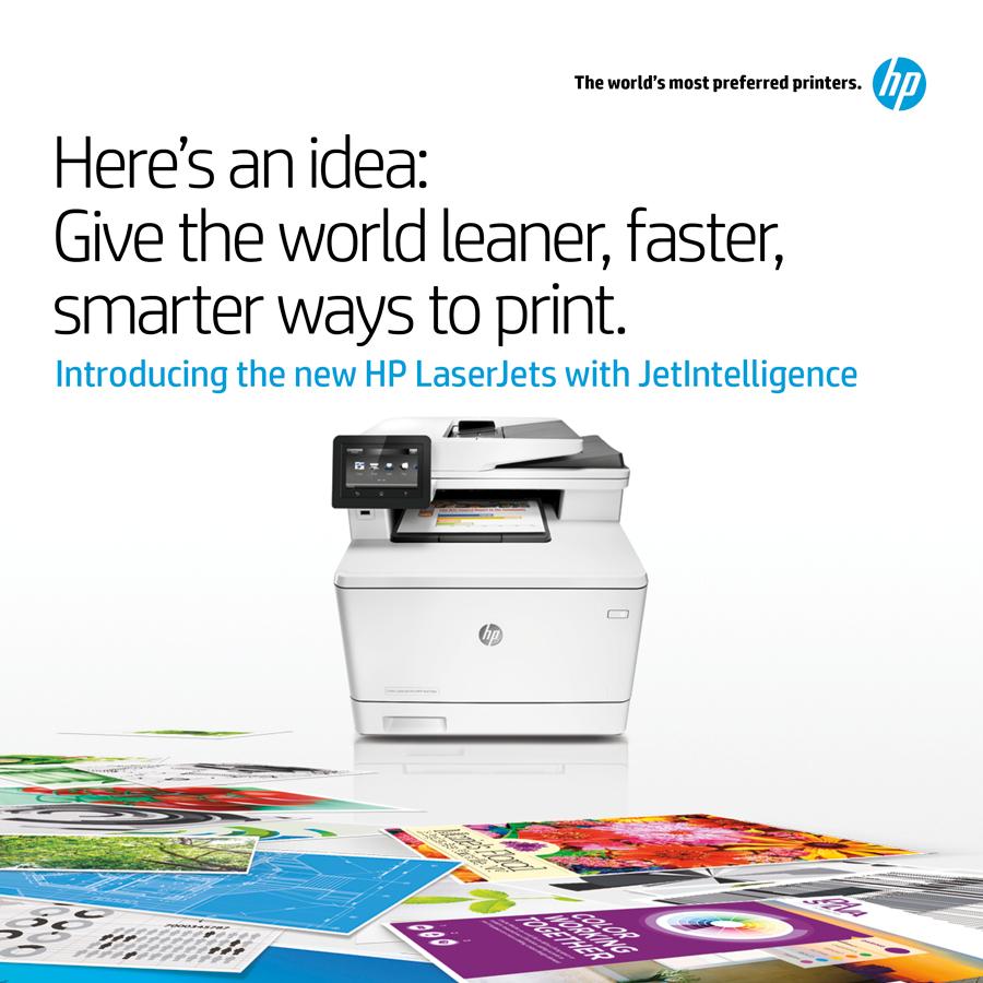 HP MFP M477fdn Color LaserJet Pro Multifunction Printers A4 (ePrint ...