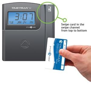 Amazon.com : Pyramid TTEZ Automated Swipe Card Time Clock System ...