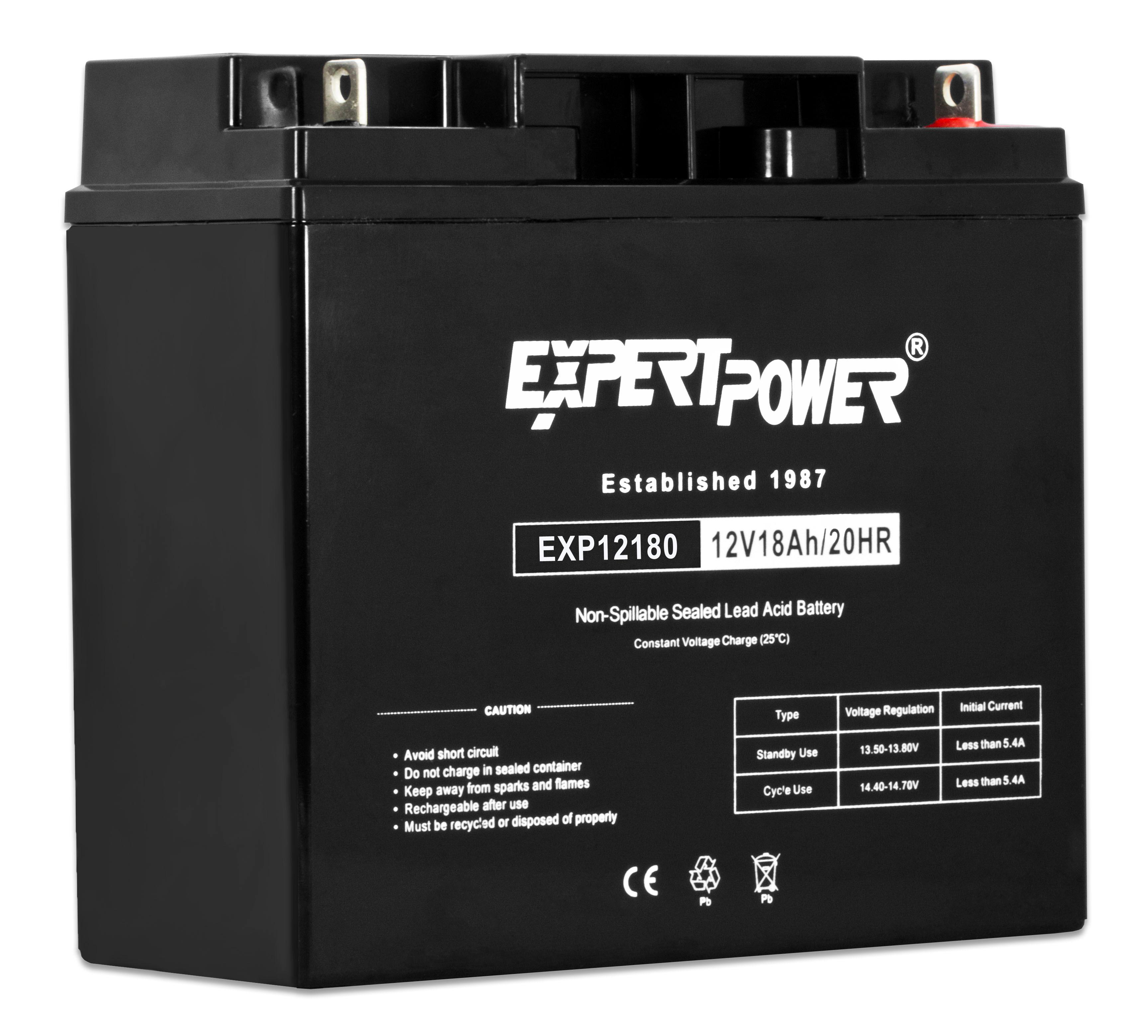 Amazon.com: ExpertPower 6 Volt 4.5 Amp Rechargeable Battery (EXP645 ...