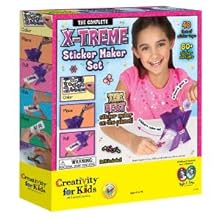 Amazon.com: Creativity for Kids X-Treme Sticker Maker Set: Toys & Games