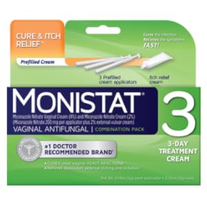 Amazon.com: Monistat 3 Vaginal Antifungal 3-Day Treatment Combination ...