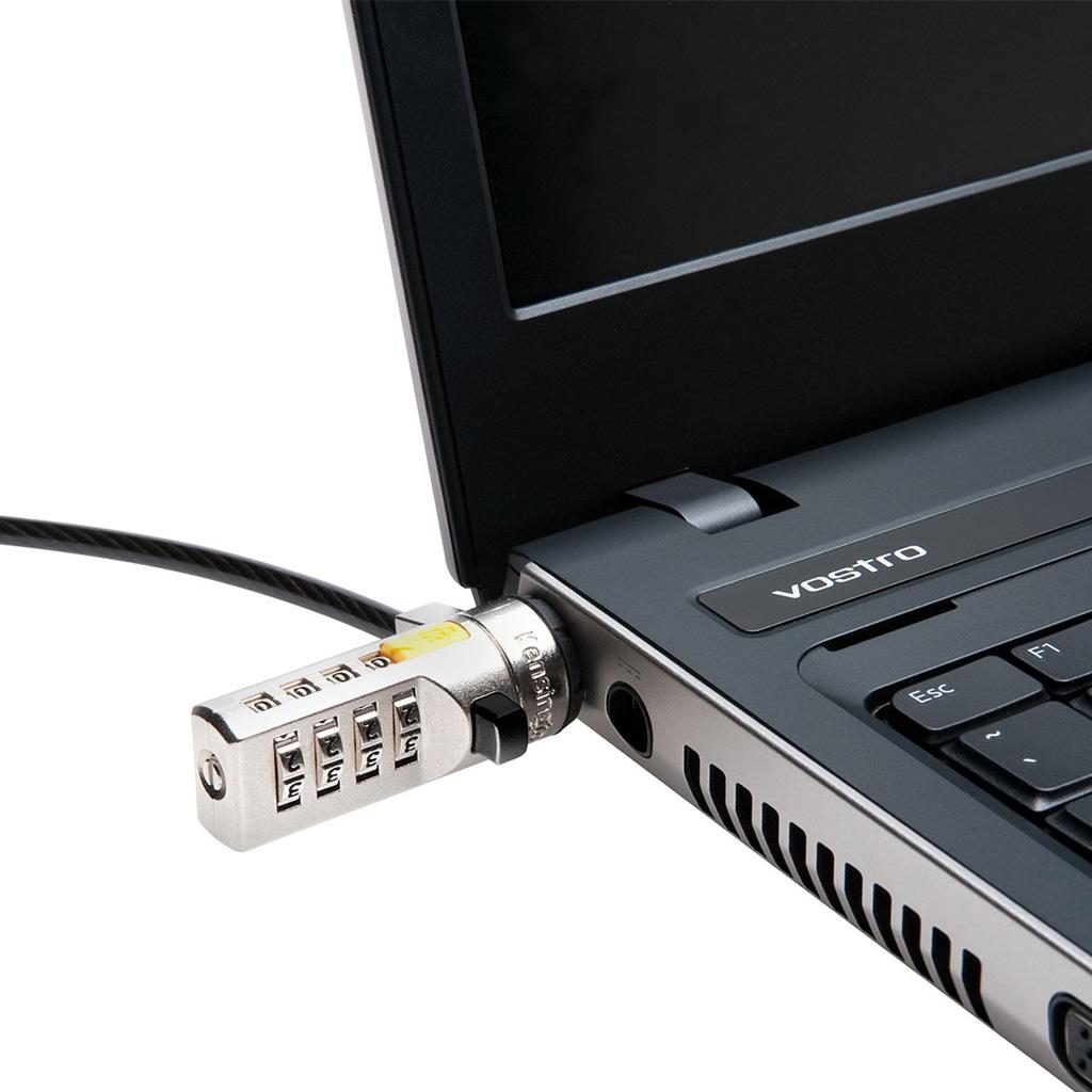 Amazon.com: Kensington Combination Cable Lock for Laptops and Other ...