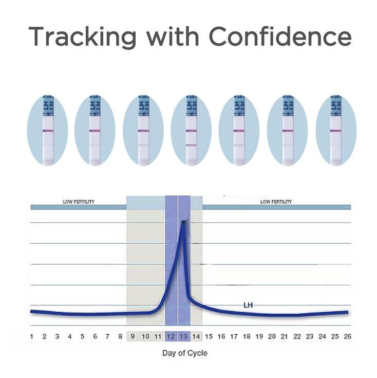 Amazon.com: Easy@Home 20 Pregnancy (HCG) Urine Test Strips Kit - 20 HCG ...