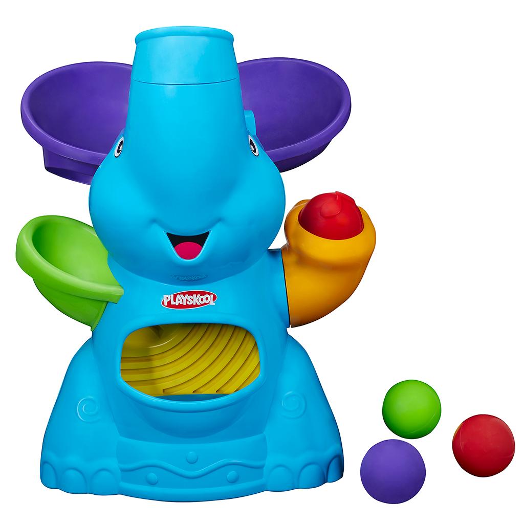 Amazon.com: Playskool Poppin Park Elefun Busy Ball Popper Toy: Toys & Games