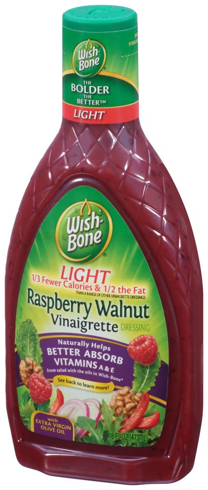 Amazon.com : Wish-Bone Salad Dressing, Light Raspberry Walnut ...