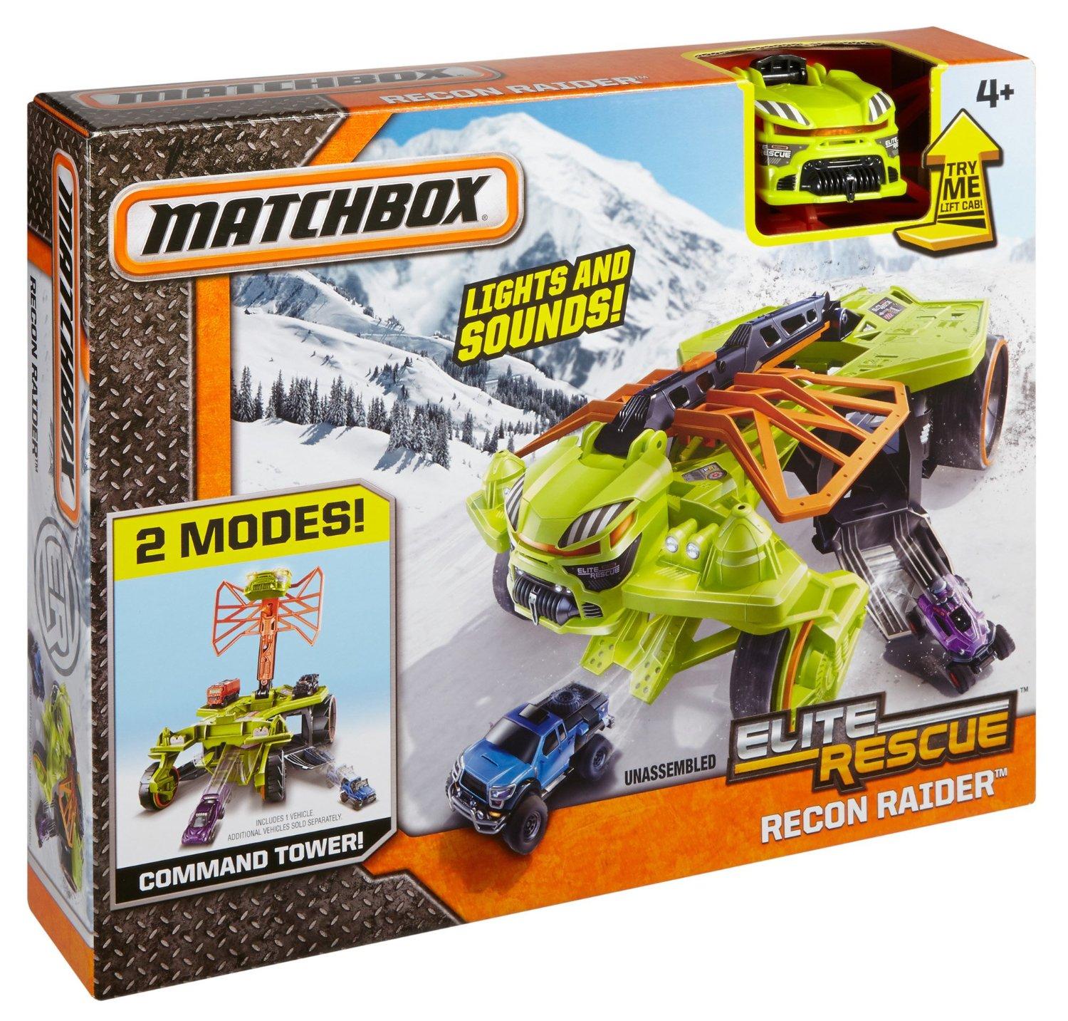 Amazon.com: Matchbox Elite Rescue Recon Raider Vehicle: Toys & Games