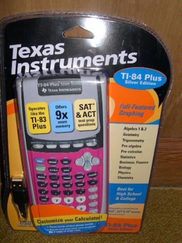 Amazon.com : Texas Instruments TI-84 Plus Silver Edition Graphing ...