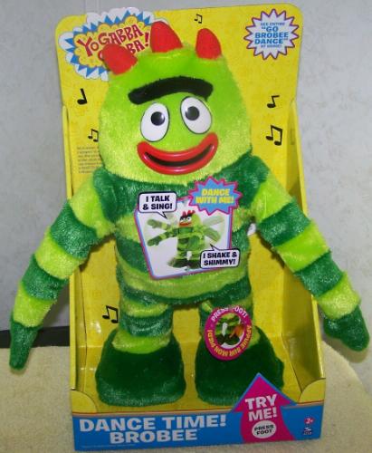 Amazon.com: Yo Gabba Gabba Dancing Brobee: Toys & Games