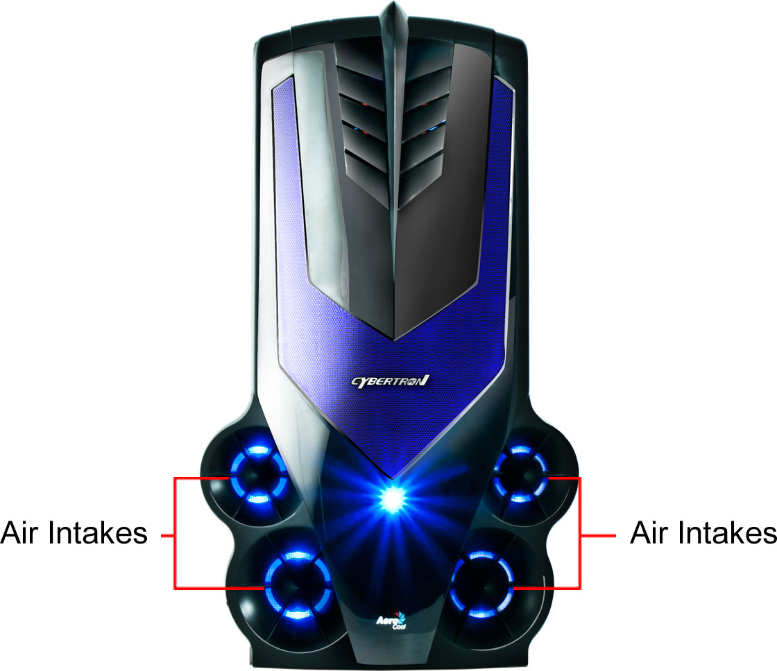 CybertronPC Syclone II Gaming PC (Azul) (suspendido por el Fabricante ...