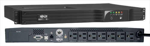 Amazon.com: Tripp Lite SMART500RT1U 500VA 300W UPS Smart Rackmount AVR ...