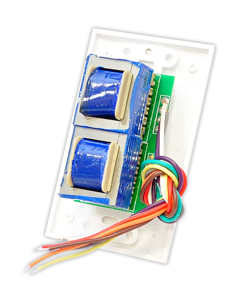 PyleHome PVCD15 In-Wall Two Right and Left Speaker Dual Knob ...