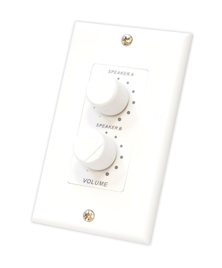 PyleHome PVCD15 In-Wall Two Right and Left Speaker Dual Knob ...