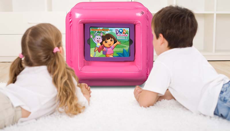 CTA Digital Dora la Exploradora Hinchable para Jugar cubeta para iPad ...