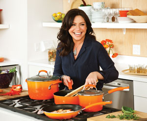 +! Rachael Ray Porcelain Enamel II Nonstick 10-Piece Cookware Set ...