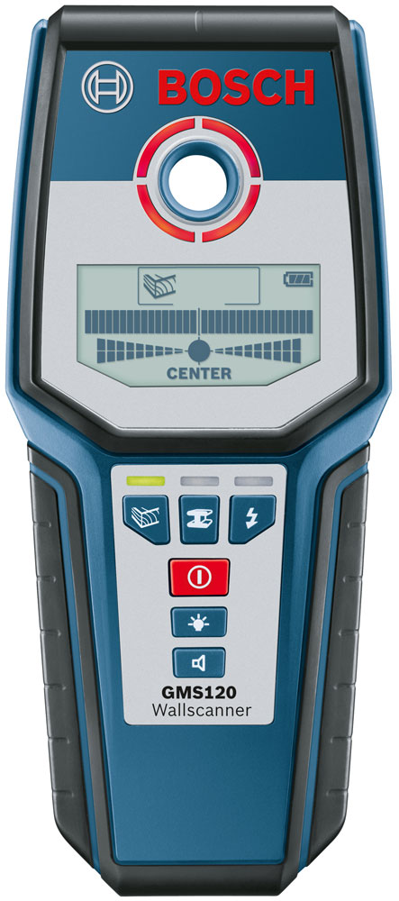 Bosch GMS120 Digital Multi-Scanner - Stud Finders And Scanning Tools ...
