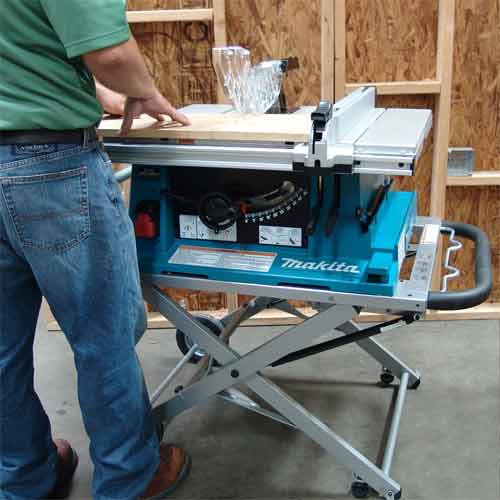 Makita 2705X1 10-Inch Contractor Table Saw with Stand - Best Power ...