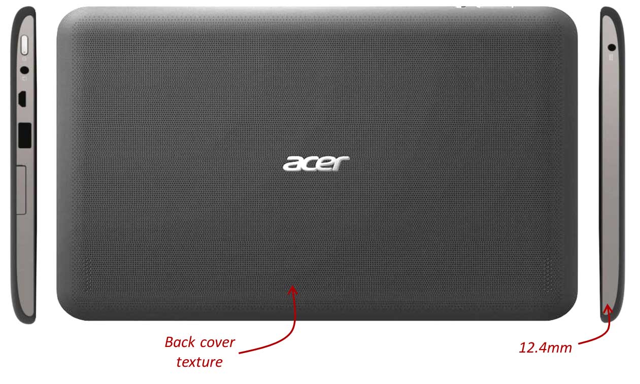 Acer Iconia A200 10.1-inch - Red (Tegra2DC 1GB RAM, 8GB Memory, 2MP ...