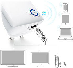 TP-Link TL-WA850RE 300Mbps Universal WiFi Range Extender