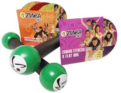 Zumba Fitness DVD Exercise Kit includes toning sticks: Amazon.co.uk ...