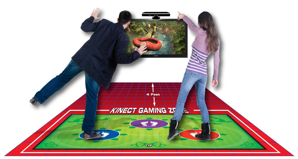 CTA Digital Gaming Mat - Kinect Required (Xbox 360) : Amazon.co.uk: PC ...