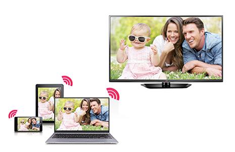 LG 32LH602D 81 cm (32 inches) HD Ready Smart LED IPS TV (Black) , LEDs ...