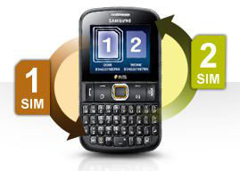 Samsung Chat 222 GT-E2222 (Noble Black): Amazon.in: Electronics