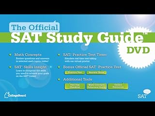 The Official SAT Study Guide with DVD: The College Board: 9780874479799 ...
